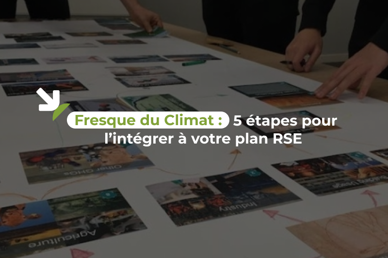 Fresque du Climat : 5 étapes pour l’intégrer à votre plan RSE